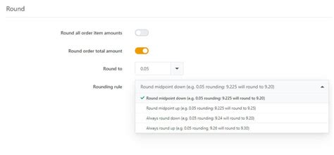Cash Rounding Round Invoices Correctly The Leading ASP NET B B B C Marketplace E Commerce