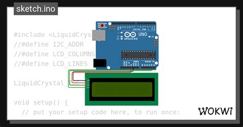 Liquidcrystal I2c Wokwi Esp32 Stm32 Arduino Simulator