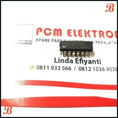 Jual 74ls145 Ic Ttl Dip [pcme] Shopee Indonesia