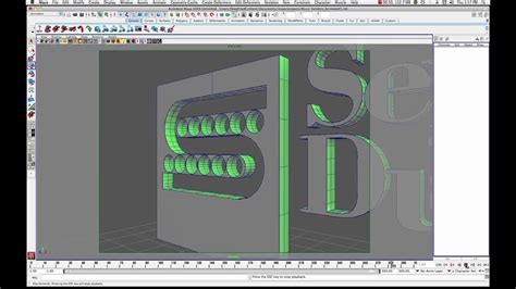 Maya Logo Tutorial By Stuart Christensen Youtube