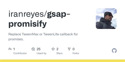 Github Iranreyes Gsap Promisify Replace Tweenmax Or Tweenlite