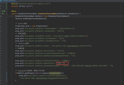 quartz采用PostgreSQL的初始化sql语句 j2eefast 博客园
