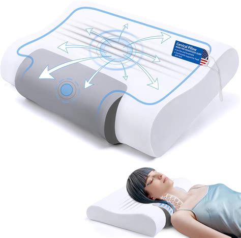 Dvzv Memory Foam Pillows Neck Pillow Cervical Neck Pillow