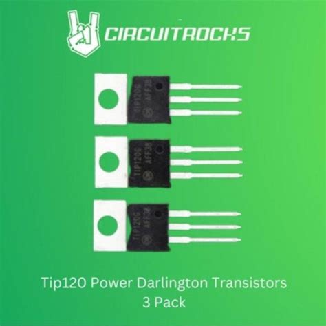 Tip120 Power Darlington Transistors 3 Pack Lazada Ph