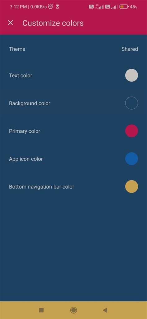 theming r simplemobiletools