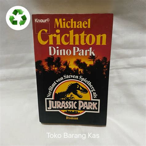 Jual Jurassic Park Michael Crichton German Edition Dino Park Shopee