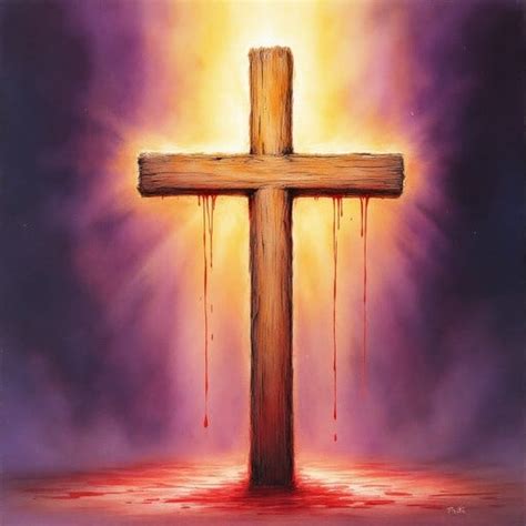Free Sacred Bleeding Cross Image Cross Faith Spiritual Download