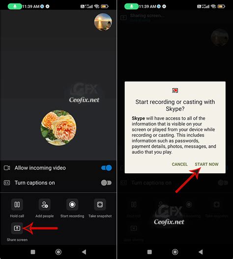 How To Share Screen On Skype For Android