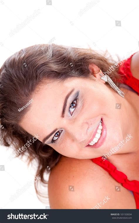 Female Plus Size Model Posing Studio Stock Photo Shutterstock