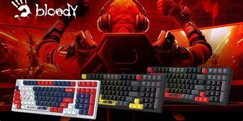 Новая механическая клавиатура Bloody S98: клавиши из PBT-пластика и ...