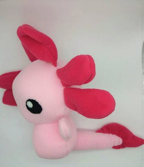 Cute Chibi Axolotl Plush Made To Order Etsy