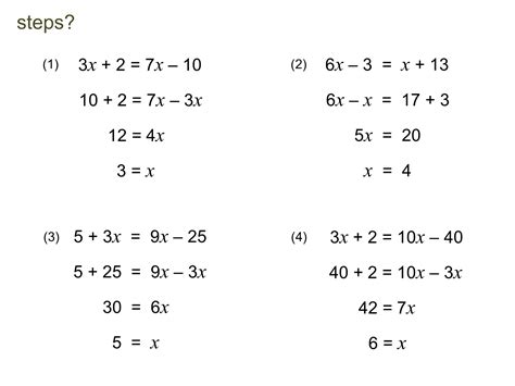 Median Don Steward Mathematics Teaching Equations With The As Yet