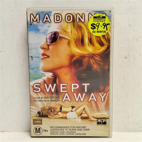 Swept Away 2002 Madonna Big Box Vhs Tape Ex Rental £1445