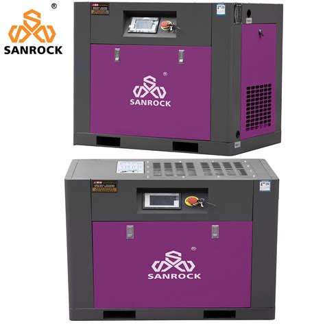 Variable Frequency Screw Compressor 10hp 75kw 08mpa Industrial Small