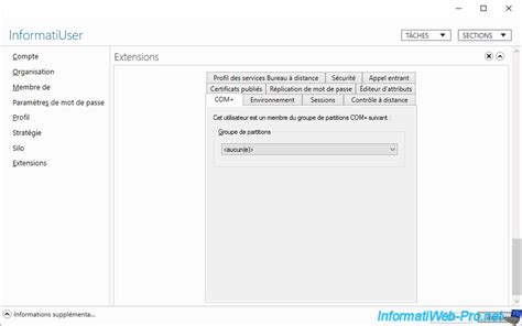 Présentation De La Console Centre Dadministration Active Directory Sous Windows Server 2016