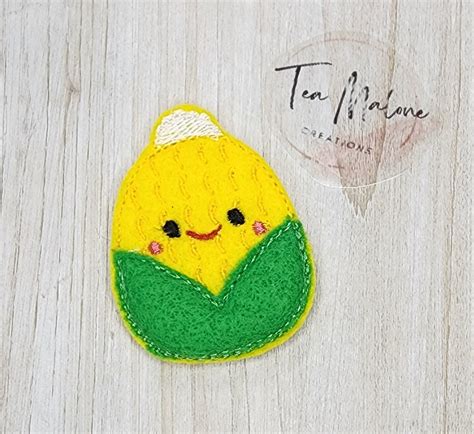 Squishy Corn Feltie Sheet Etsy