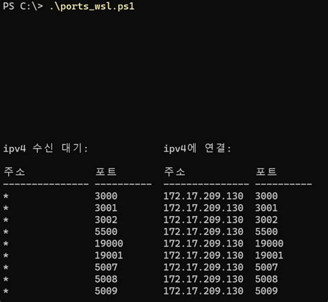 c언어 알고리즘 and unix or linux [wsl2] wsl2 외부 접속 설정