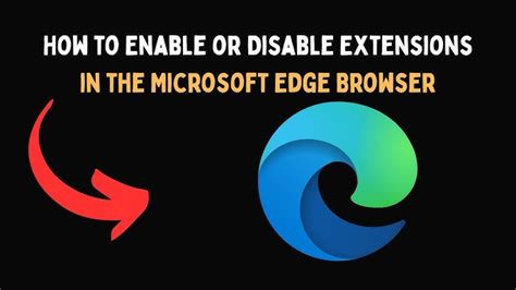 Disable Extensions In Microsoft Edge In Windows 10