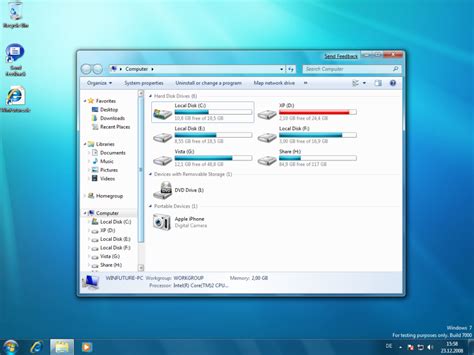 Windows 7 Build 6 1 7000 Beta 1 Englisch Winfuture De