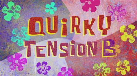 Spongebob Music Quirky Tension B Youtube