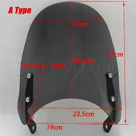 Windshield Compatible Forroyal Enfield Thunderbird 500 500x 350 350x