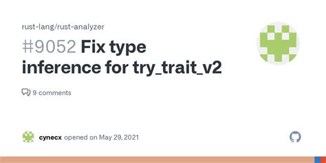 Fix Type Inference For Trytraitv2 · Issue 9052 · Rust Langrust