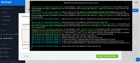 cloudinary upload configuration help general strapi community forum