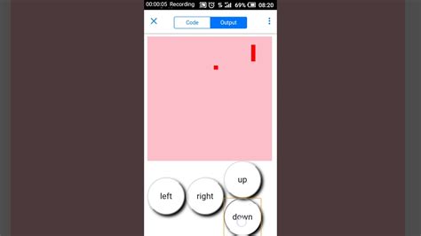 Snake Game Made Out Of Coding Youtube