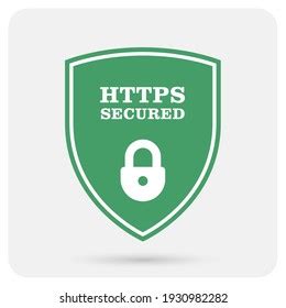 Secure Grunge Vector Icon Badge Stock Vector Royalty Free