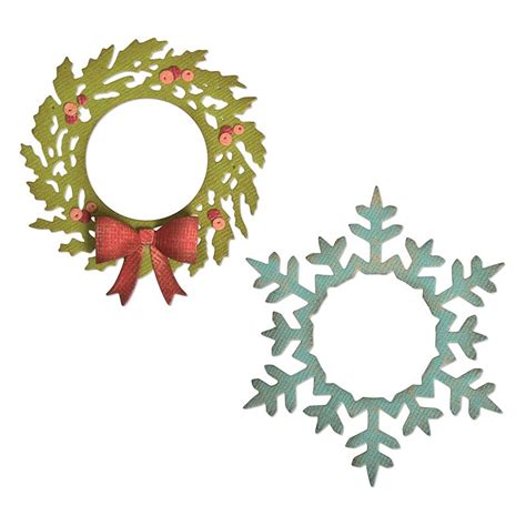 Cutting Edge Crafts Christmas And Seasonal Sizzix® Thinlits™ Die Set