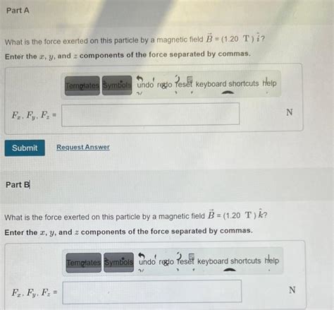 Solved A Particle With A Charge Of C Is Moving Chegg