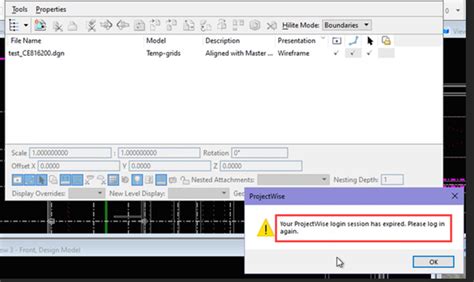 Openbuildings Errors When Attaching Reference Files With A Projectwise Managed Workspace