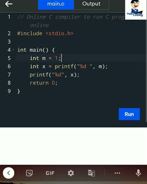 Assigning Printf Statement To Integer Variable Using C In Tamil Happycoding Cprogramming