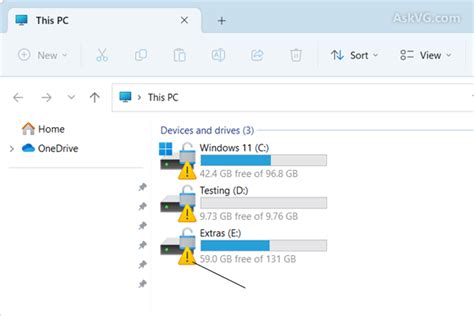Fix Bitlocker Waiting For Activation Error Icon On Drives In File Explorer Askvg