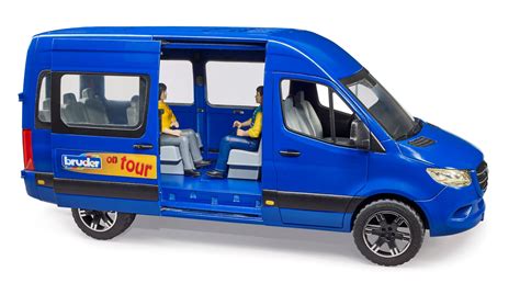 Bruder 02670 Mercedes Benz Sprinter Transfer Van With Driver And Passe Bruder Toy Shop
