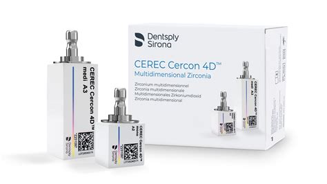 New Multidimensional Zirconia Block—cerec Cercon 4d™—introduced For