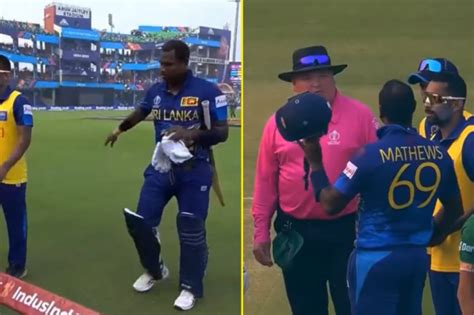 Angelo Mathews Becomes First Ever Batter To Get Timed Out In