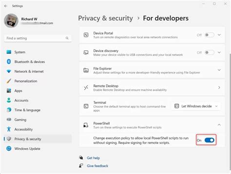 como alterar a política de execução do powershell no windows 11 all
