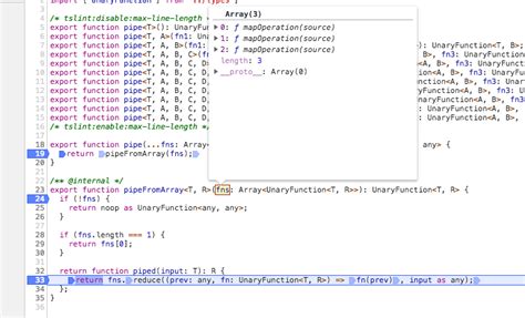 reading the rxjs 6 sources map and pipe