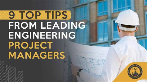 9 Top Tips From Leading Engineering Project Managers