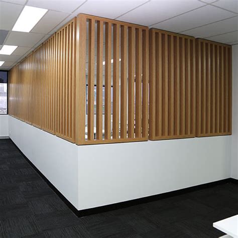 Slat Wall Office Partitions Sb Office Furniture