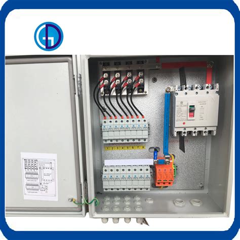 Solar Energy 8 Way Inputs Pv Array Pv String Combiner Box Pv Combiner