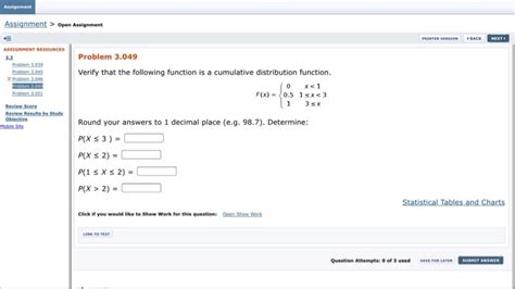 Solved Assignment Assignment Open Assignment Problem 3049