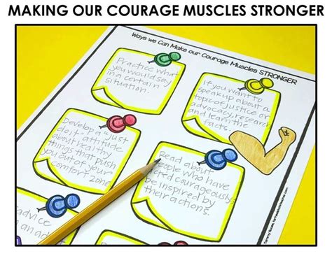 Courage Activities And Lessons For The Classroom — Tarheelstate Teacher