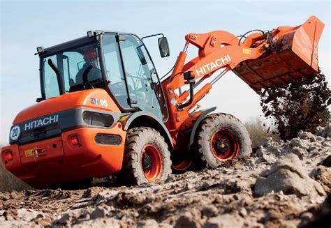 Neue Hitachi Radlader Zw65 Zw75 Und Zw95 Hitachi Baumaschinen