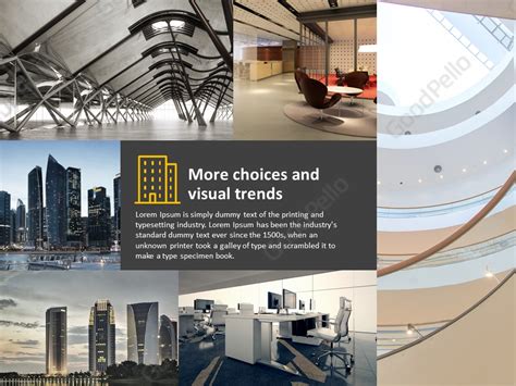 Architecture Animated Ppt Template 고퀄리티 프레젠테이션 템플릿 굿펠로