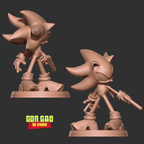 3d File Shadow In Sonic The Hedgehog 3 🦔 ・3d Printing Template To