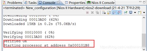 基于nios ii软核流水灯实现 quartus eclipse system id properties csdn博客