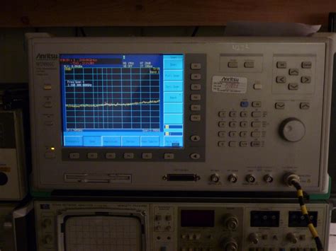 Playing With Bits New Spectrum Analyzer Anritsu Mt8801c