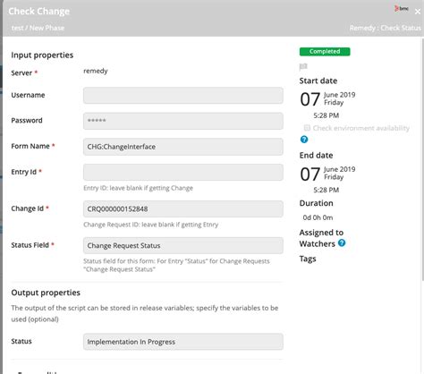 Entry Id Field To Look For Infrastructure Change ID Issue Xebialabs Community Xlr